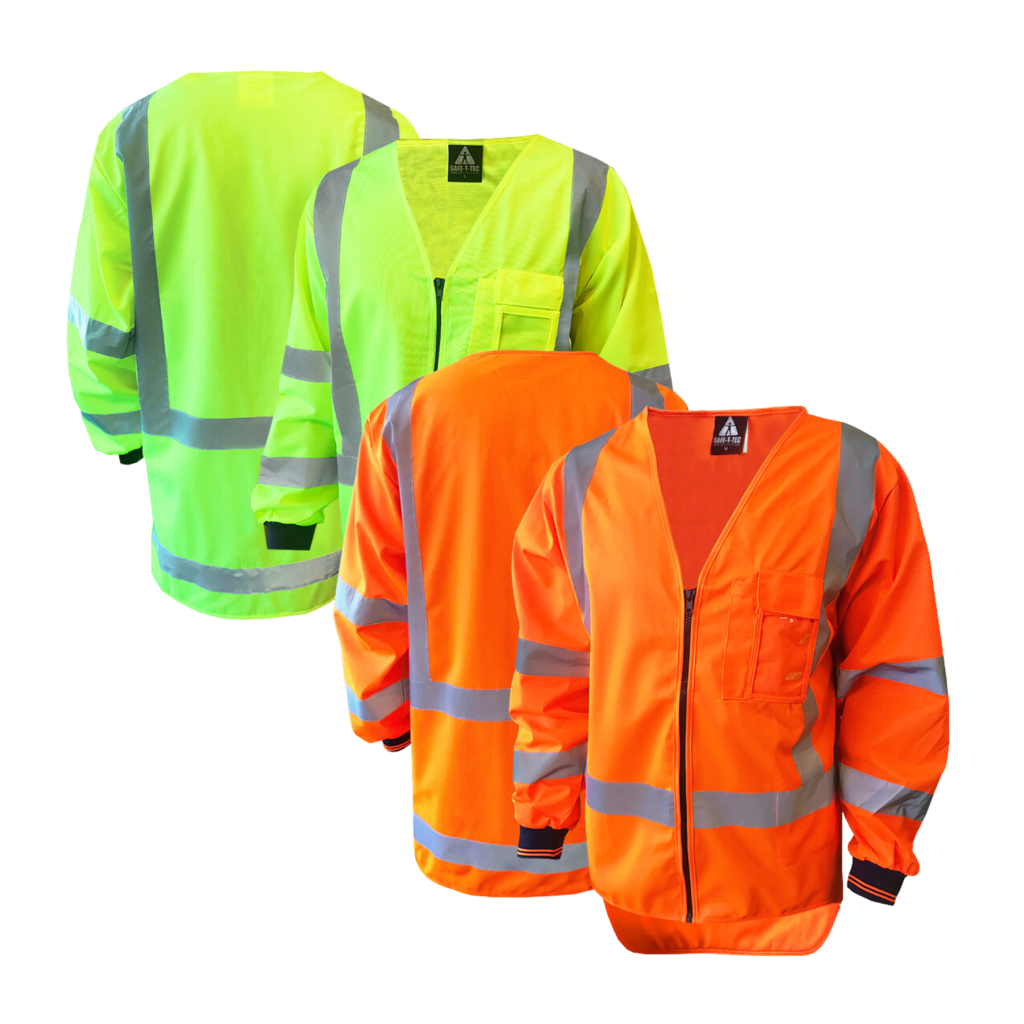 Hi-Vis 100% Cotton Reversible Safety Vest | At-Call Safety