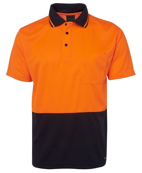 Hi-Vis Safety Polo Shirt Short Sleeve | At-Call Safety