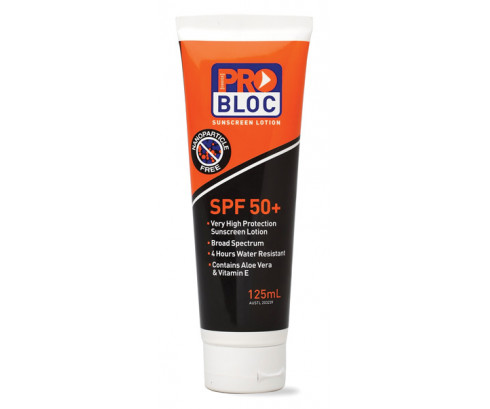 PROBLOC Sunscreen SPF50+ Squeeze Bottle 125ML | At-Call Safety
