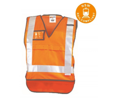 NSW Rail Safety Vest | At-Call Safety
