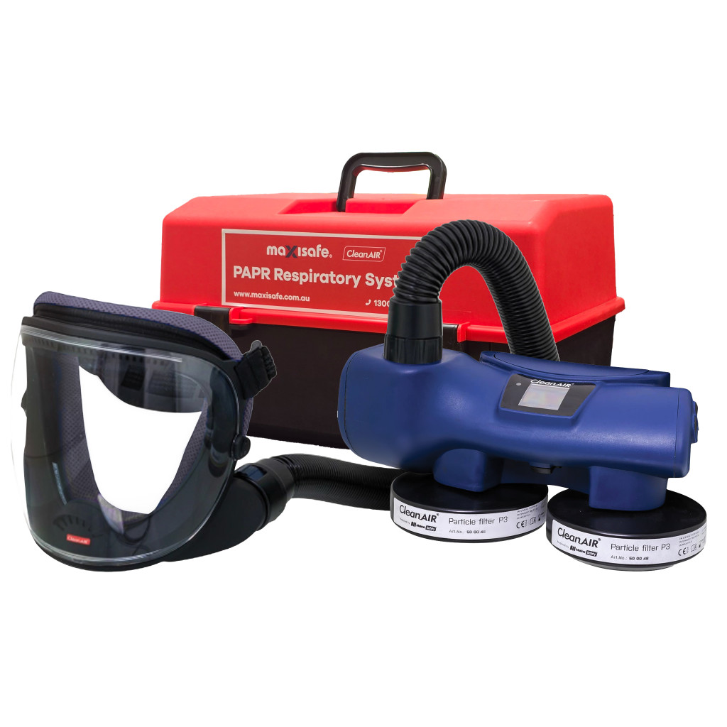 CleanAIR UniMask with Chemical 2F EX PAPR | At-Call Safety